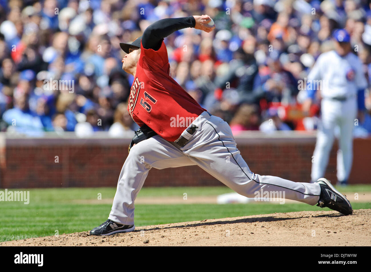 Houston Astros starting pitcher Wandy Rodriguez (51) during the game ...
