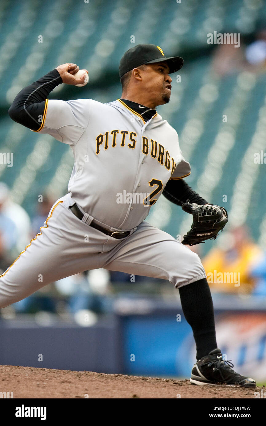 Pittsburgh Pirates pitcher Octavio Dotel #29 pitched for 2 innings ...