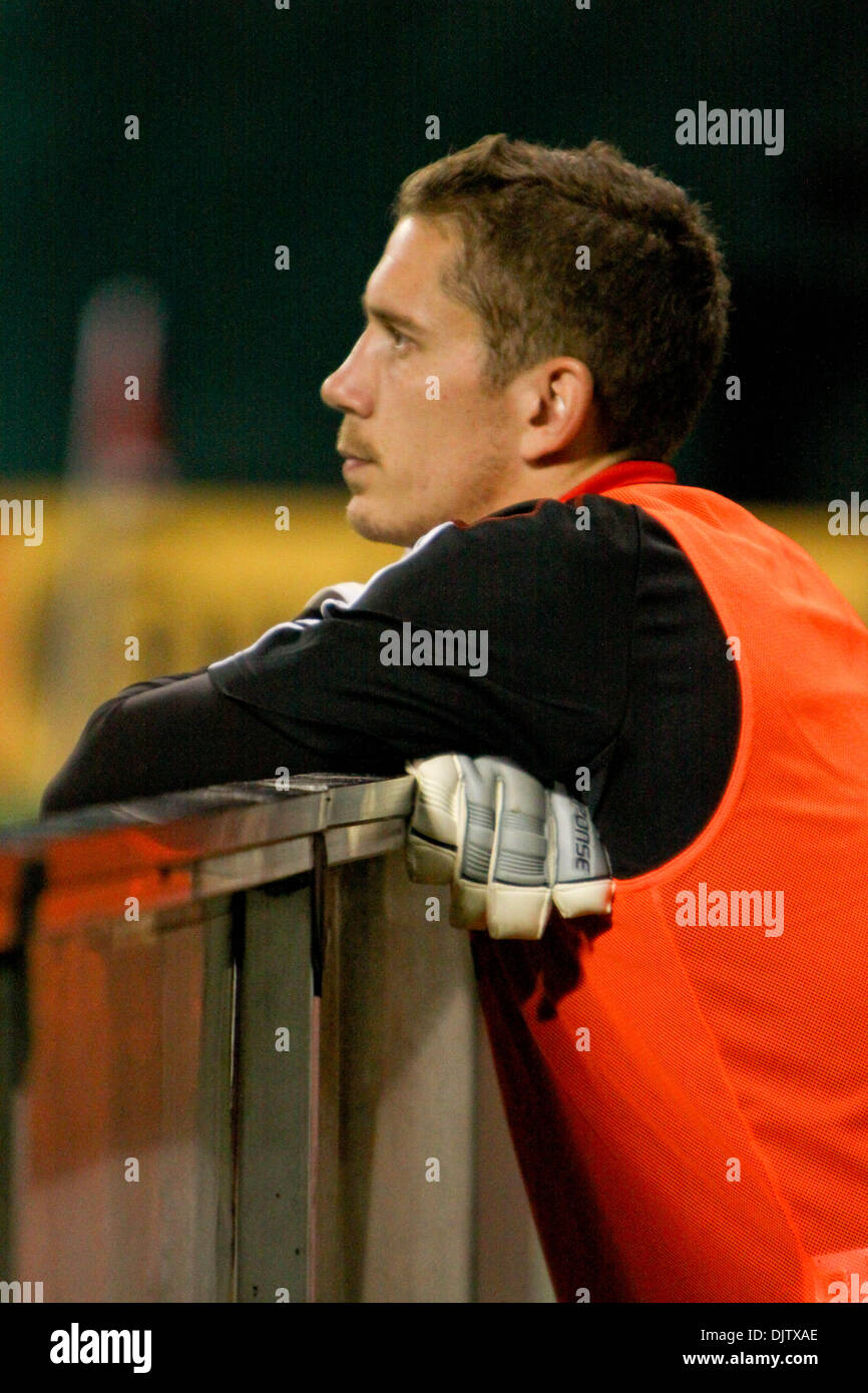 DC United goalkeeper Troy Perkins (#23) the match against the Kansas ...