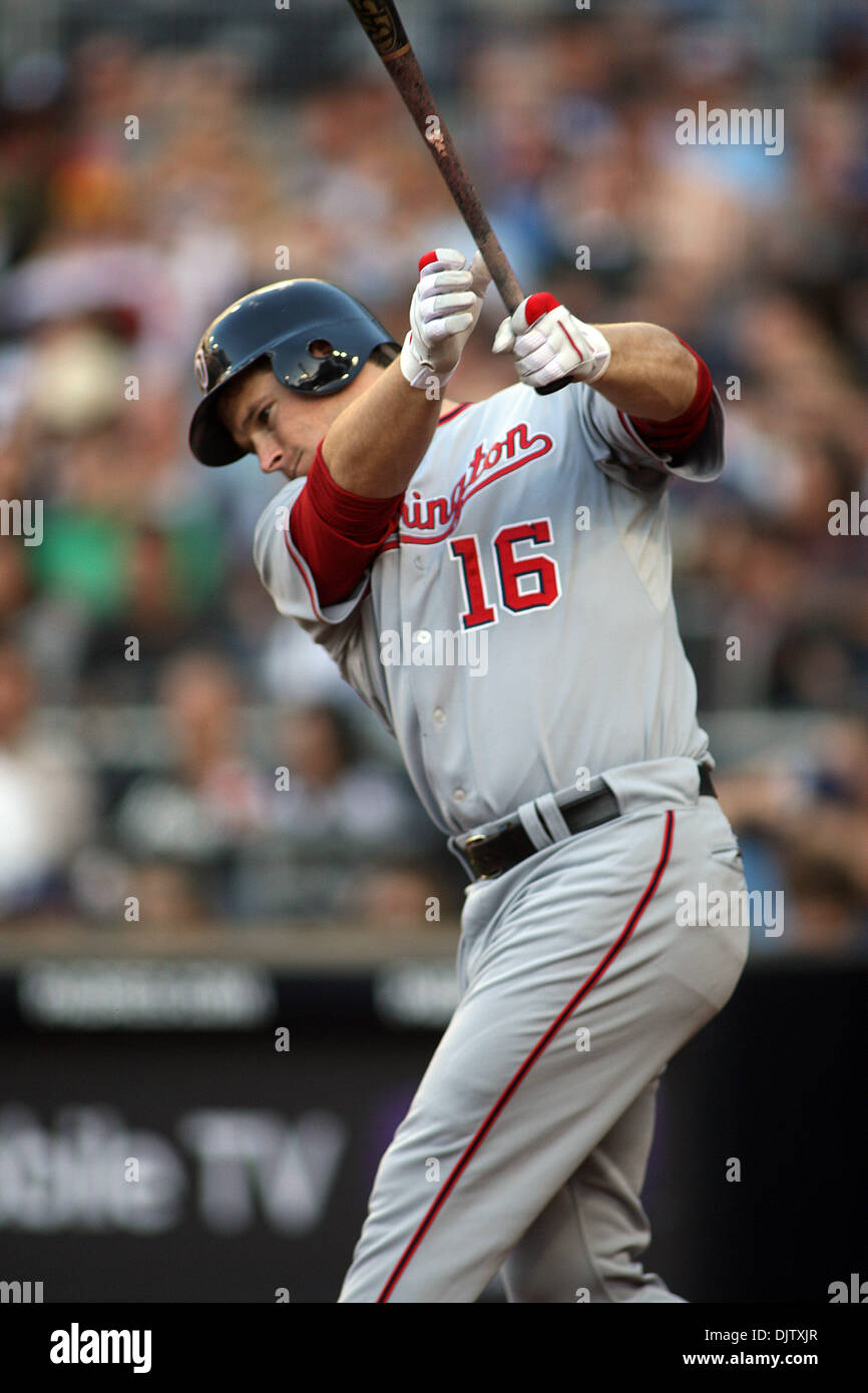 Washington Nationals Josh Willingham popped out to first base against ...