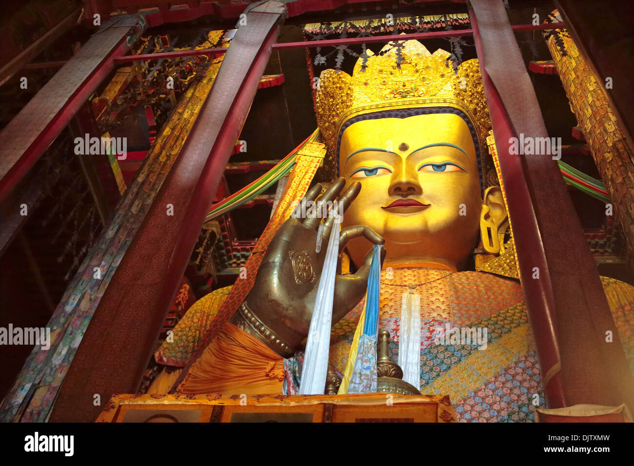 Tashilhunpo monastery, Shigatse, Tibet, China Stock Photo - Alamy