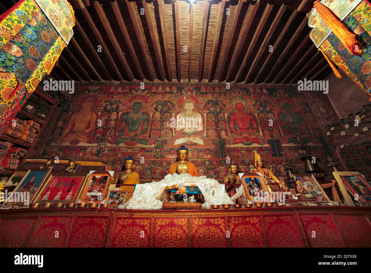 Shalu Monastery, Shigatse, Tibet, China Stock Photo - Alamy
