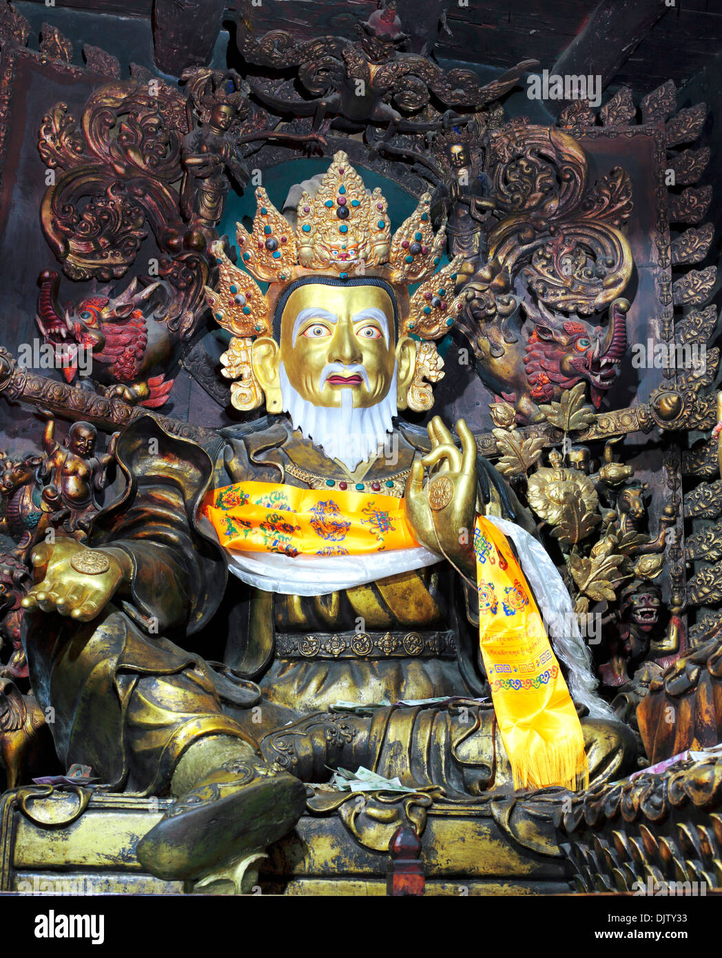 Shalu Monastery, Shigatse, Tibet, China Stock Photo - Alamy