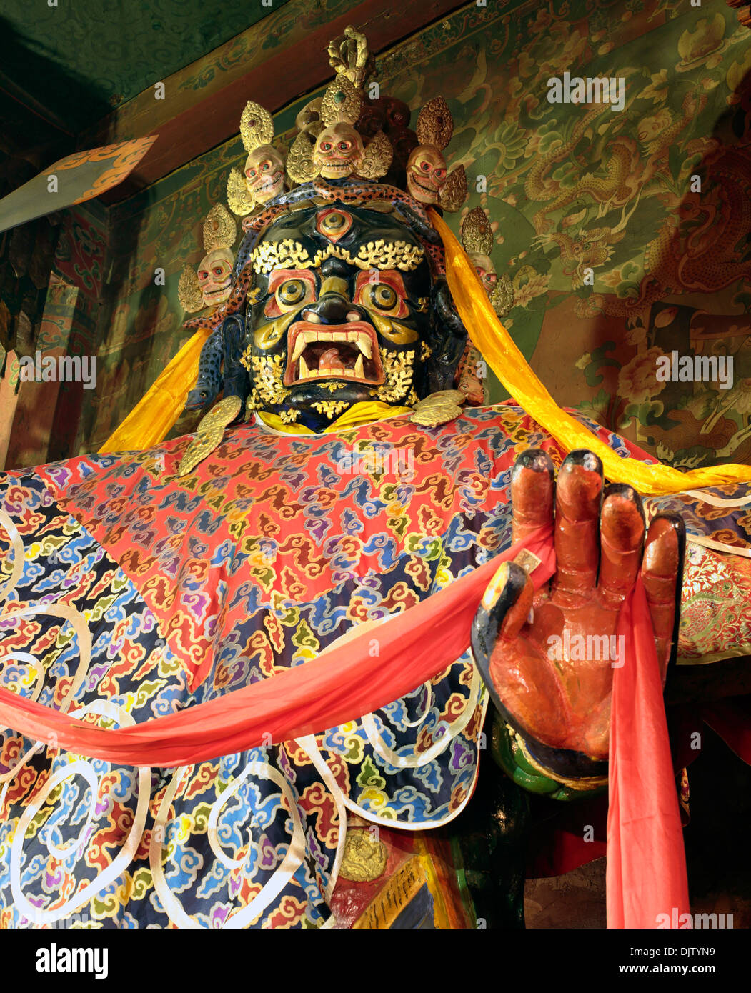 China tibet samye monastery statue hi-res stock photography and images ...