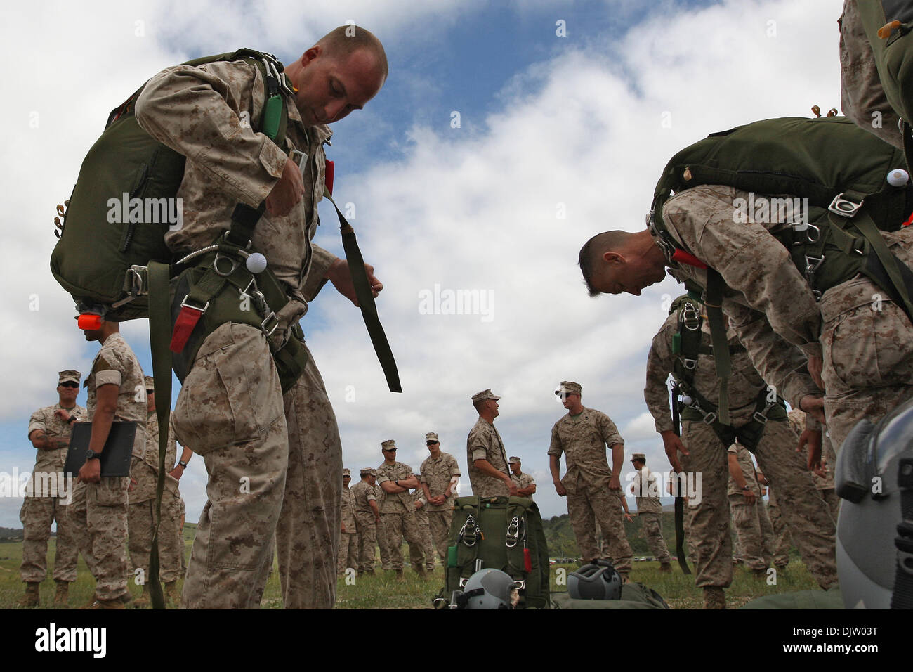 Camp Pendleton, Calif.- The commanding general of the 1st Marine ...