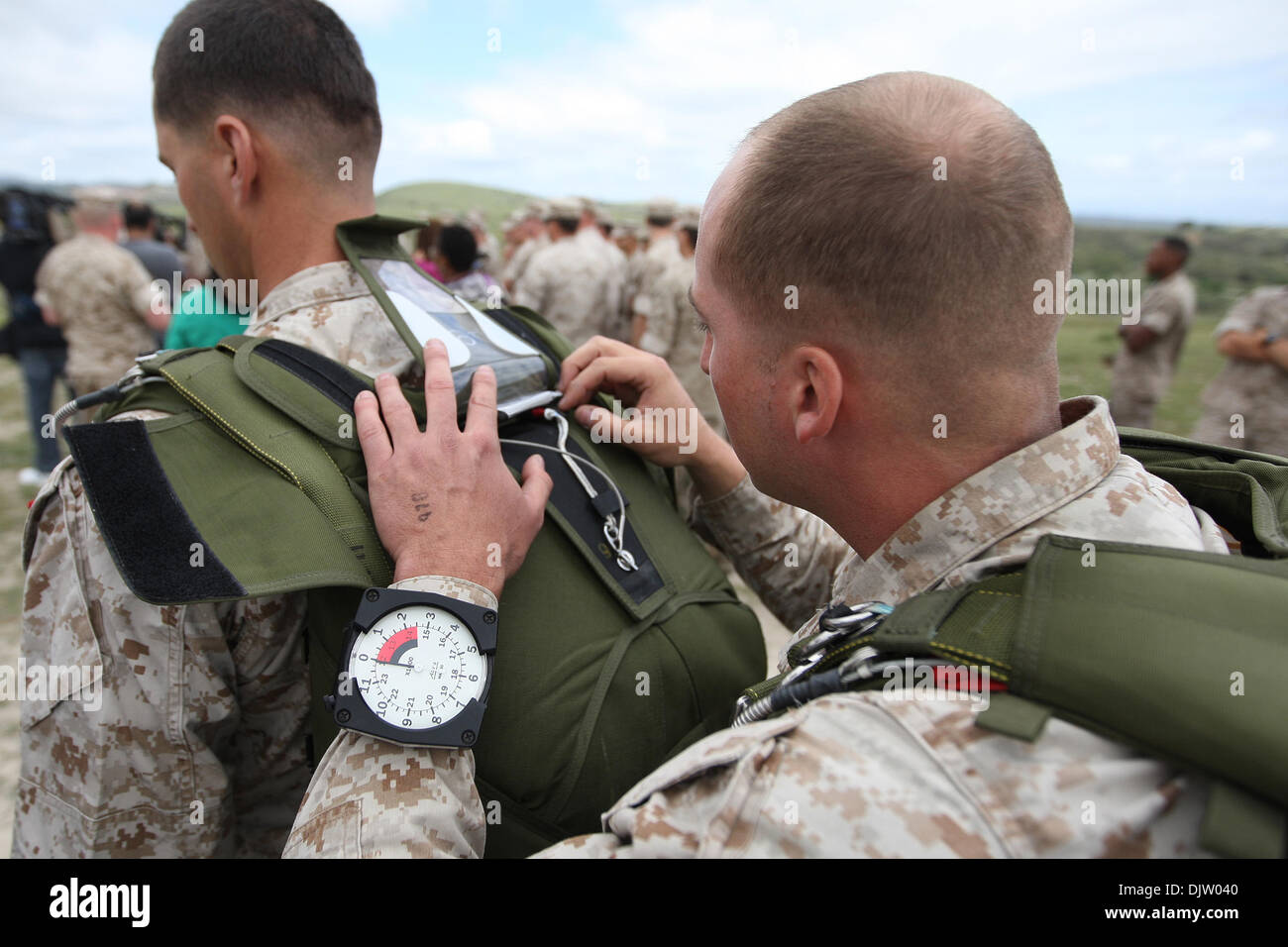 Camp Pendleton, Calif.- The commanding general of the 1st Marine ...
