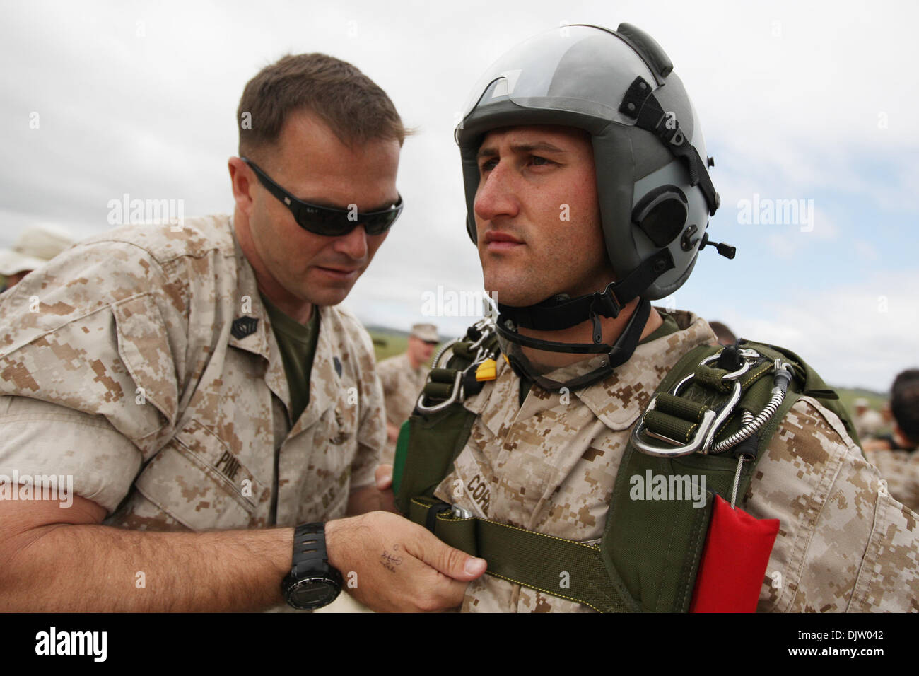 Camp Pendleton, Calif.- The commanding general of the 1st Marine ...