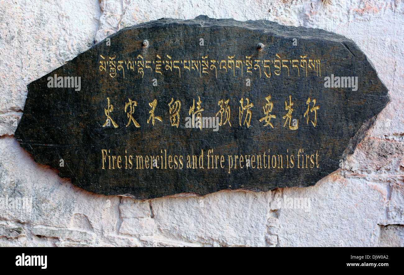 Tibetan sign hi-res stock photography and images - Alamy