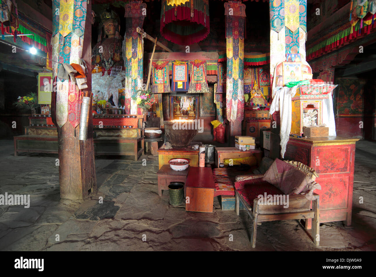 Jampaling temple, Samye Monastery (Samye Gompa), Dranang, Shannan ...