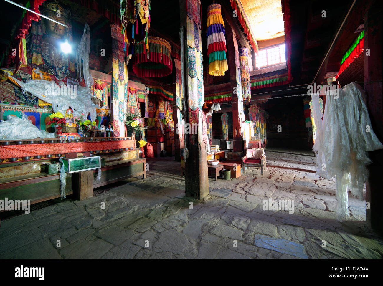 China tibet samye monastery statue hi-res stock photography and images ...