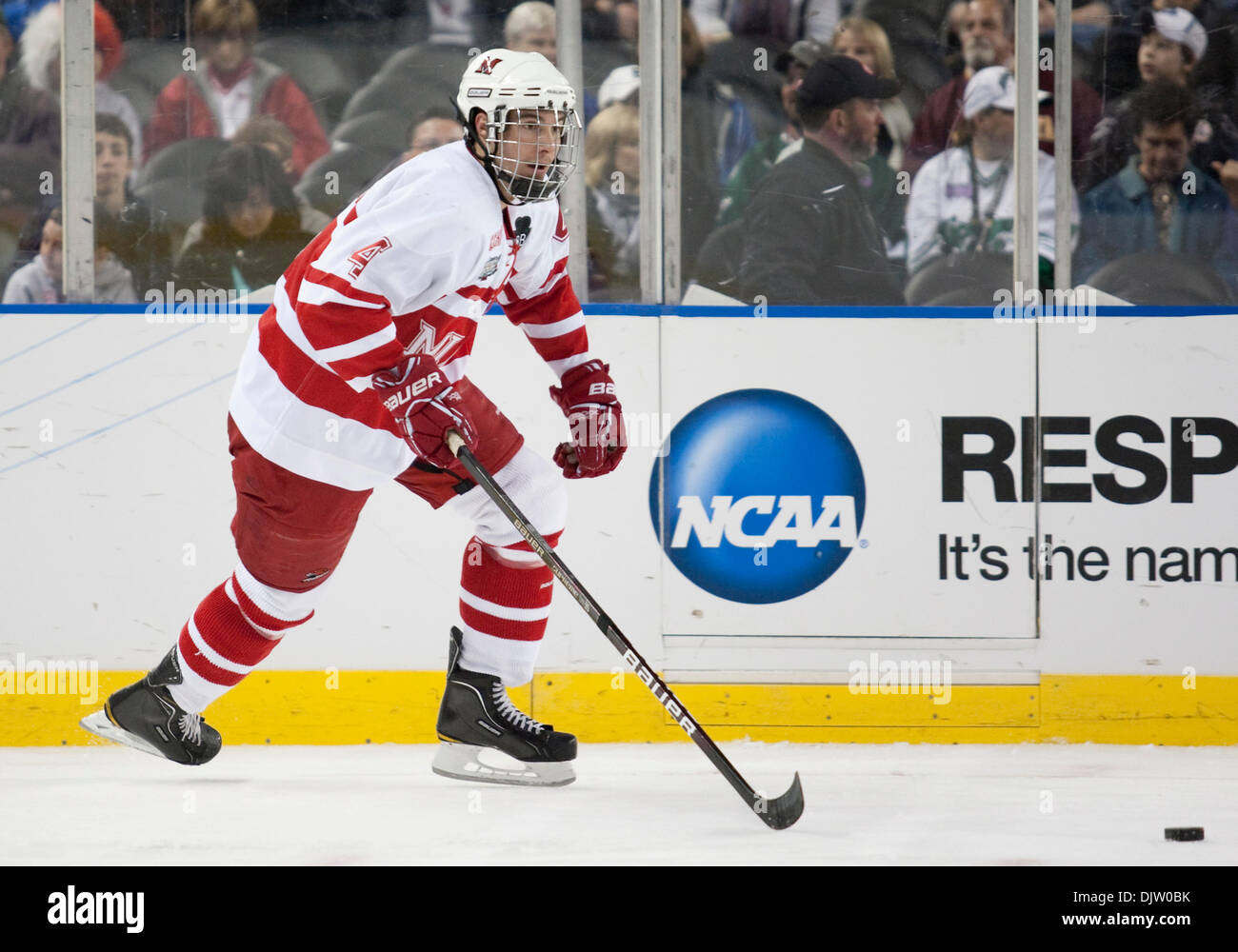 Miami Defenseman Will Weber (#4) in game action between the Miami (Ohio ...
