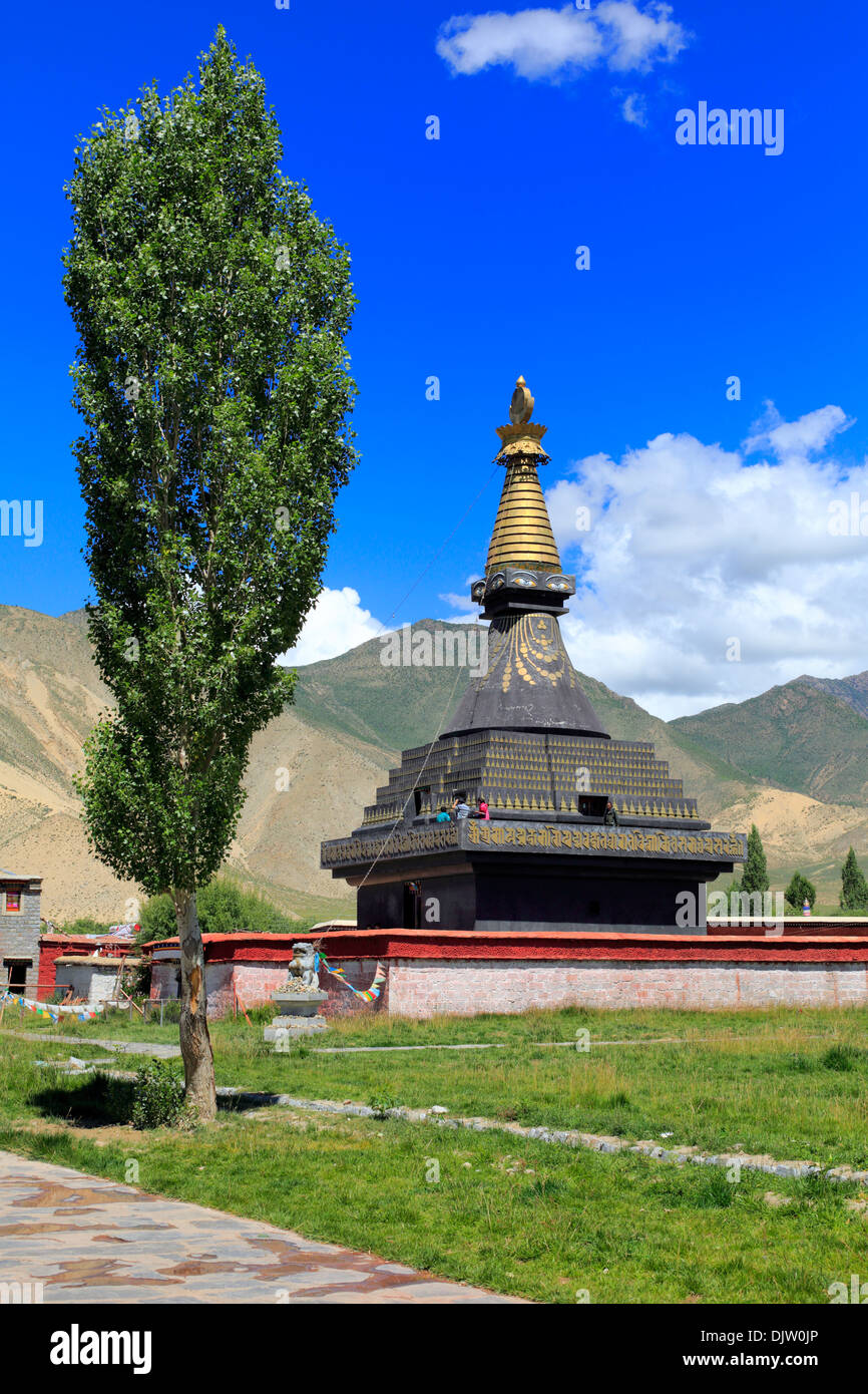 Tibetan architecture samye monastery hi-res stock photography and ...