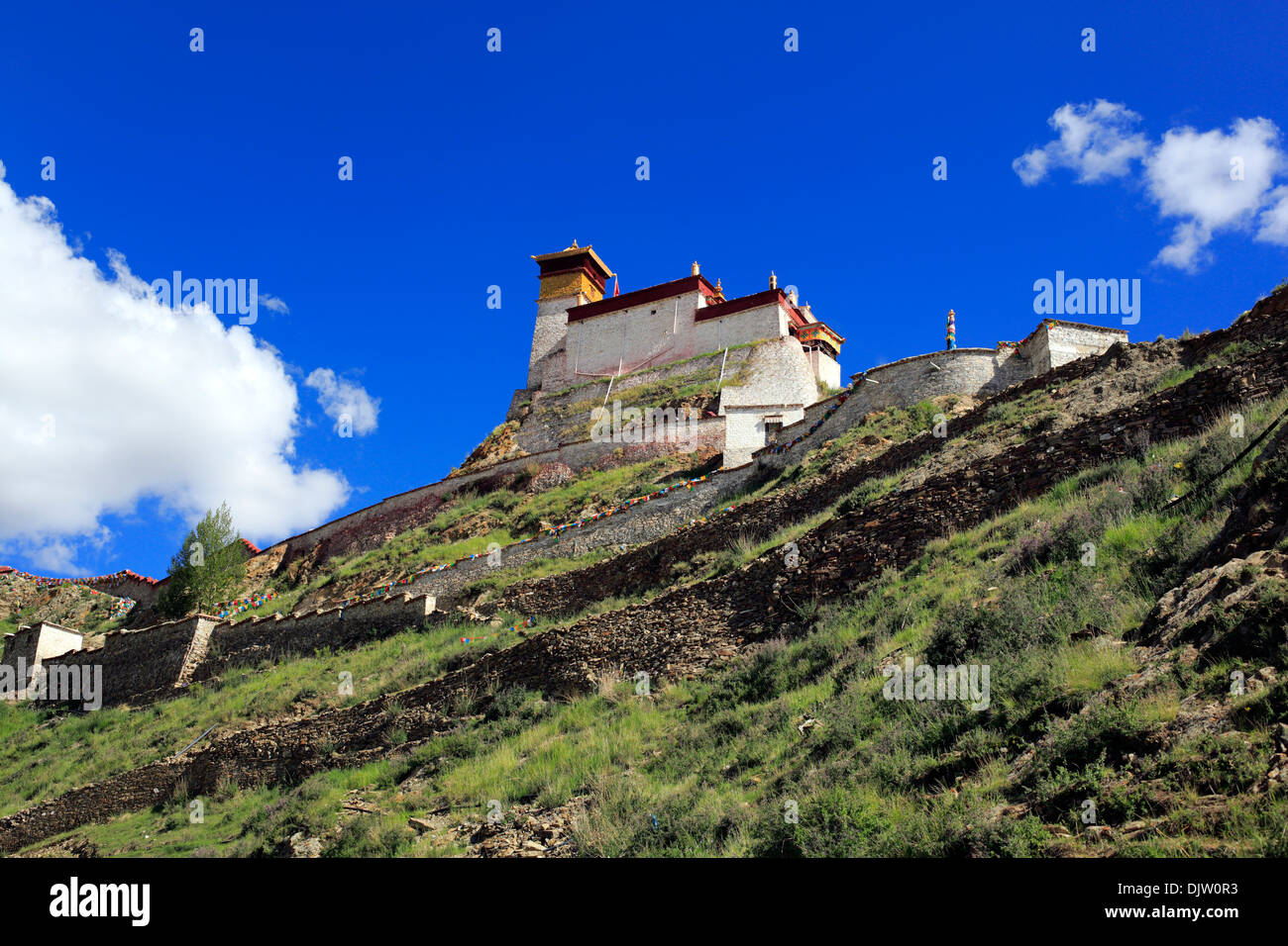 Yumbu Lakhang (Yungbulakang Palace), Lhoka (Shannan) Prefecture, Tibet ...