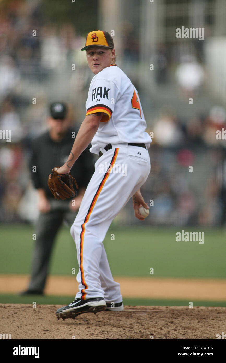 San Diego Padres starting pitcher Mat Latos took the mound in the ...