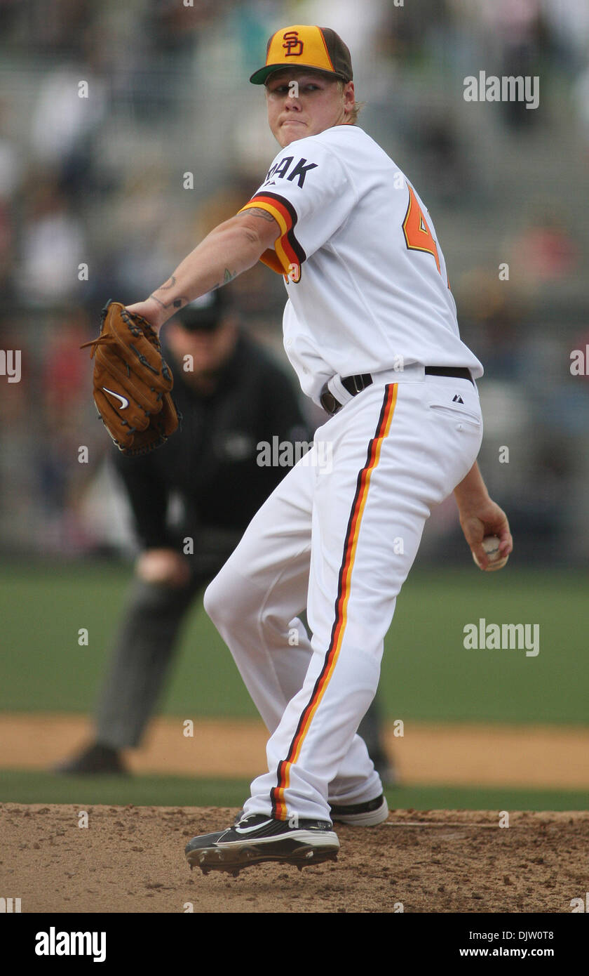 San Diego Padres starting pitcher Mat Latos took the mound in the ...