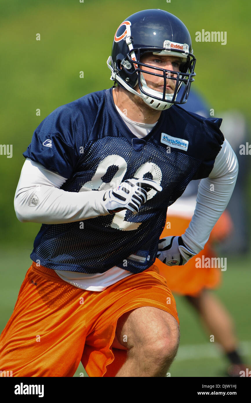 Tight end Greg Olsen (82) runs a pass route during the Chicago Bears ...