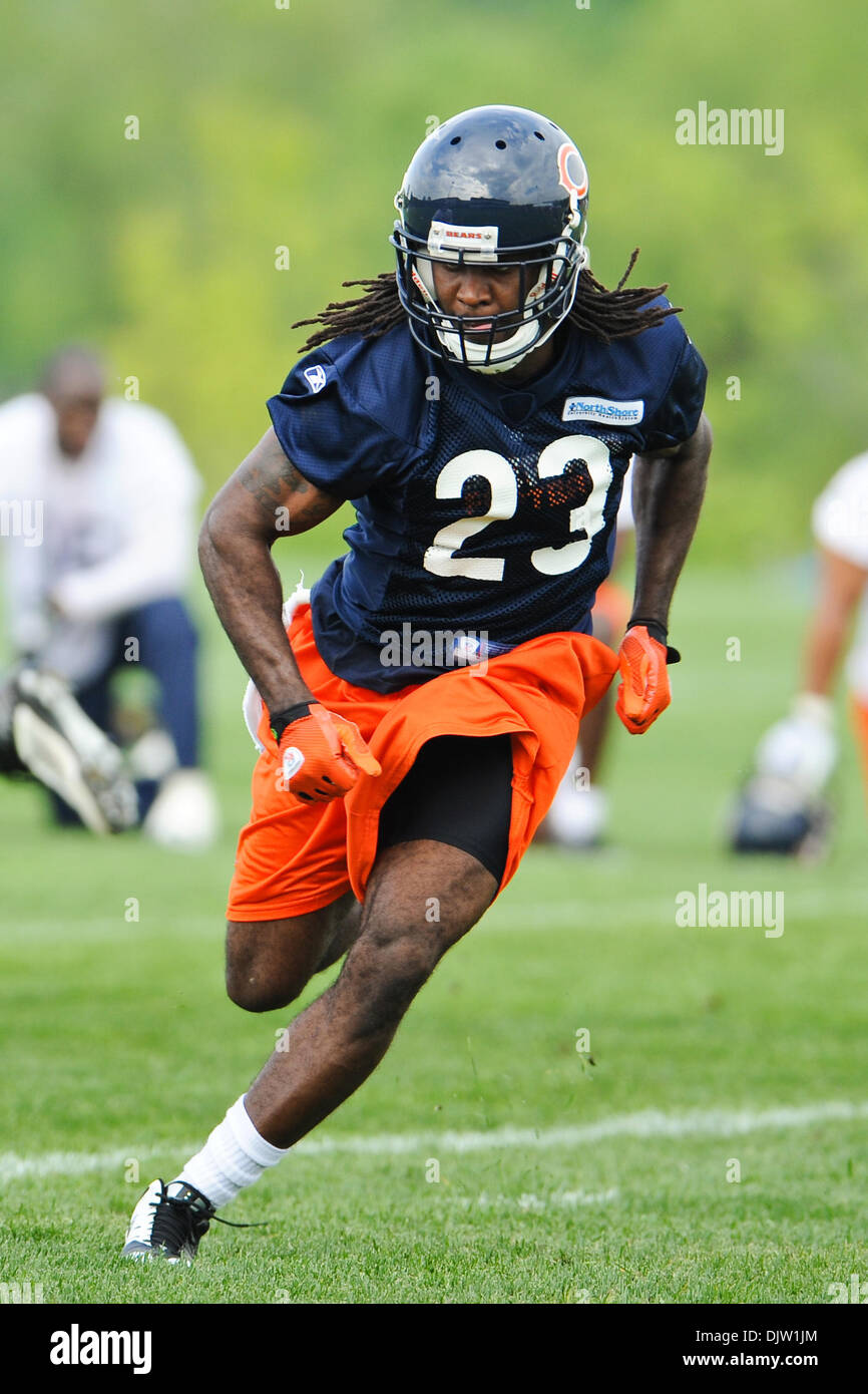 Wide receiver Devin Hester (23) runs a pass route during the Chicago ...