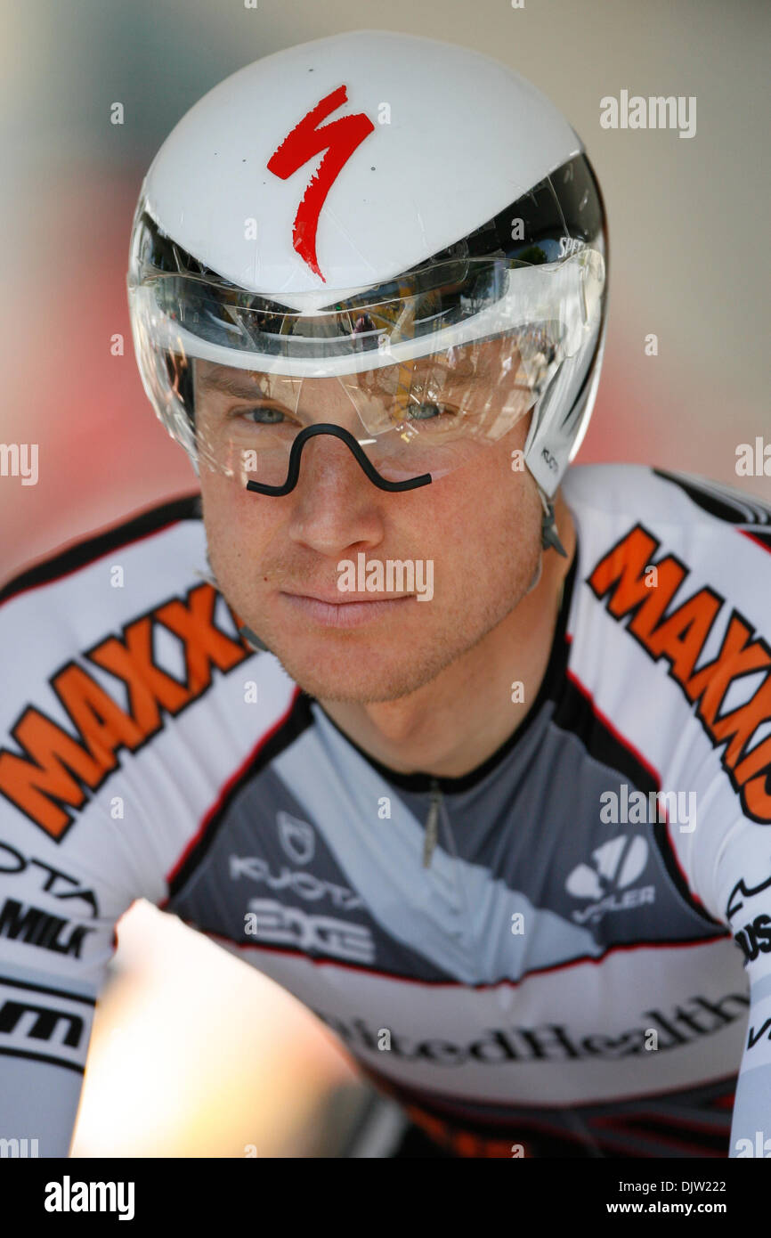 22 May 2010: Christopher Baldwin of team UnitedHealthcare Presented by ...