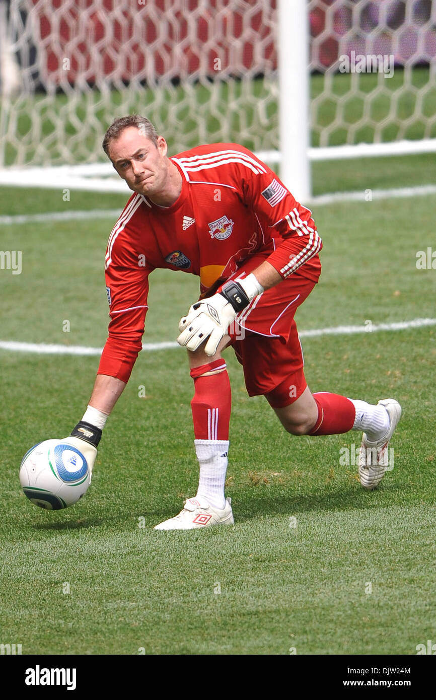 Red Bulls goalkeeper Greg Sutton (24) during second half friendly ...