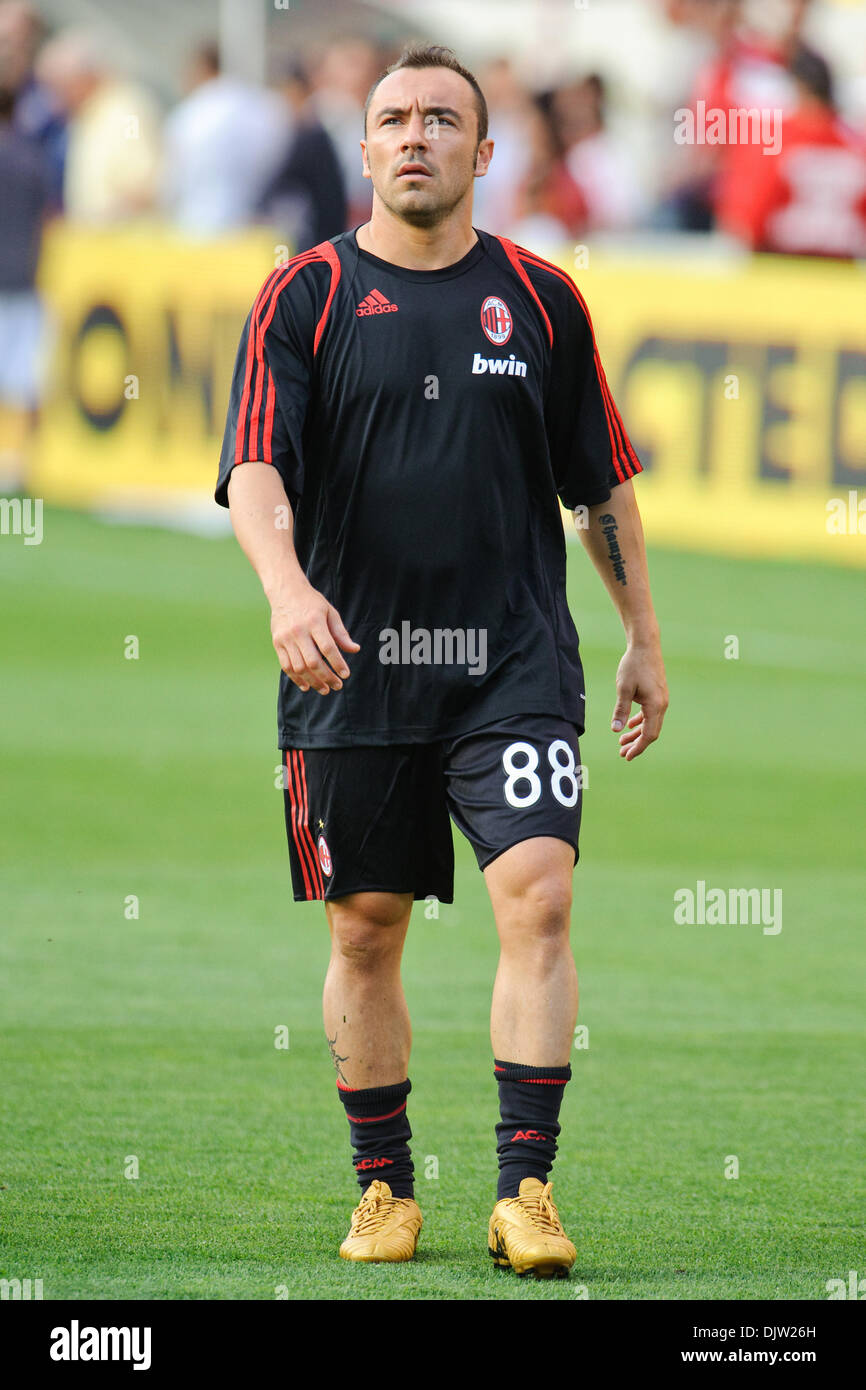 30 May2010: AC Milan midfielder Christian Brocci (20) prior to the ...