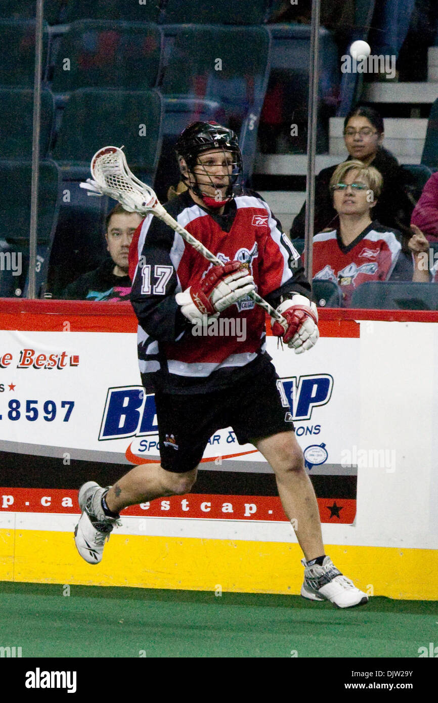 Calgary Roughnecks forward Tracey Kelusky (17) during a game at the ...