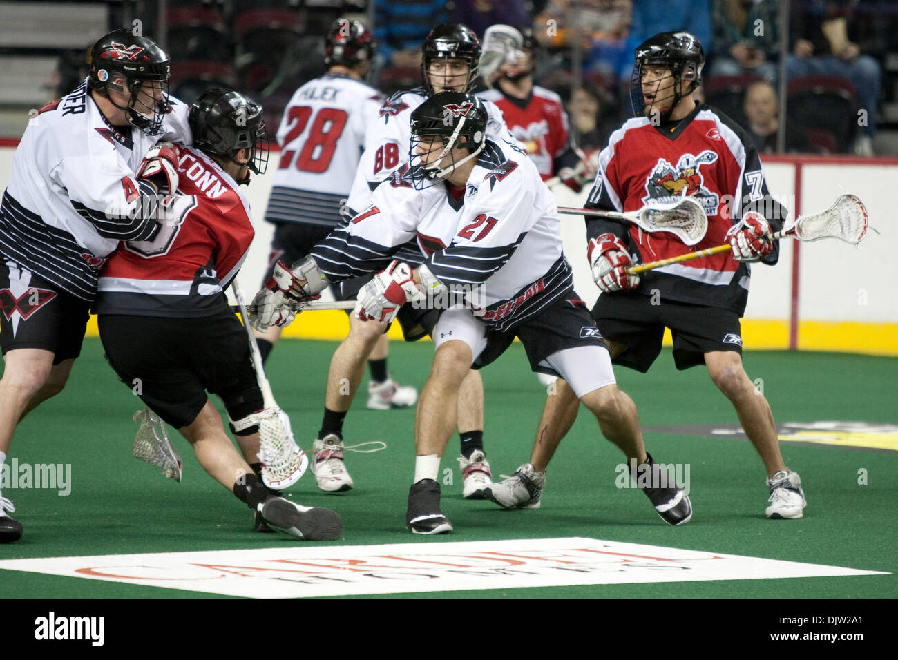 Calgary roughnecks forward craig conn hi-res stock photography and ...
