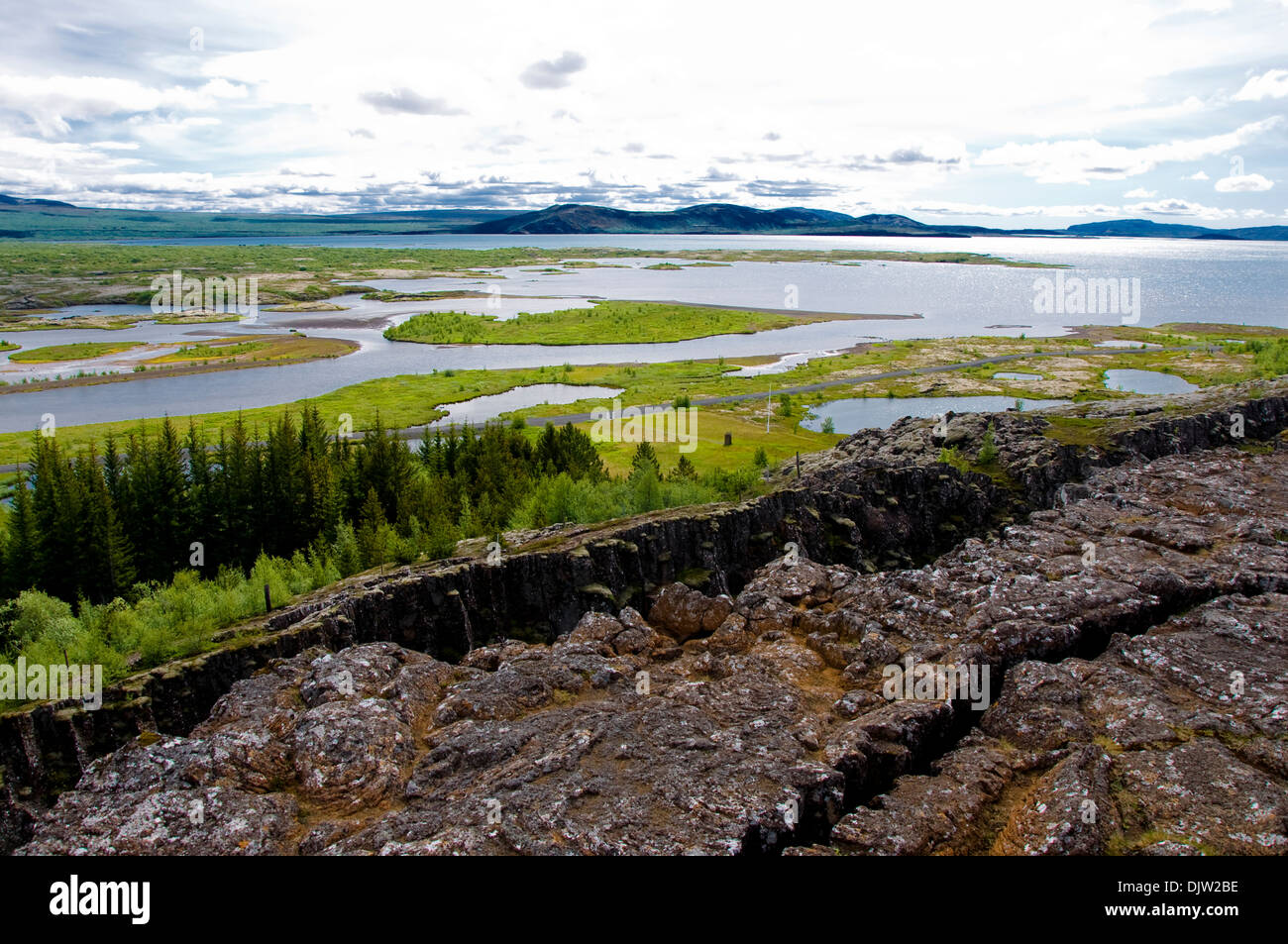 Tectonic plates iceland hi-res stock photography and images - Alamy