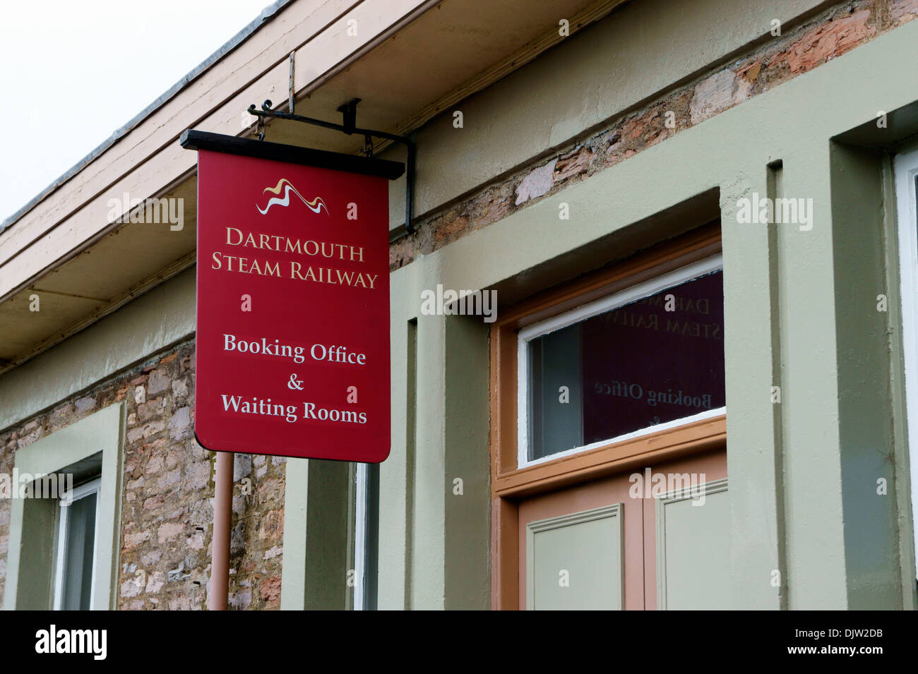 Dartmouth Steam Railway 'Booking Office & Waiting Rooms' Sign at ...
