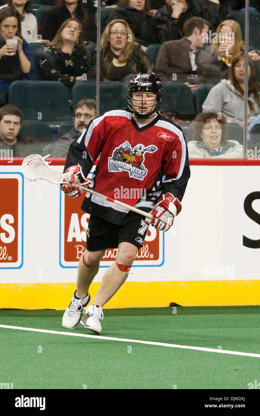 Calgary Roughnecks forward Scott Ranger (71) during a game at the ...
