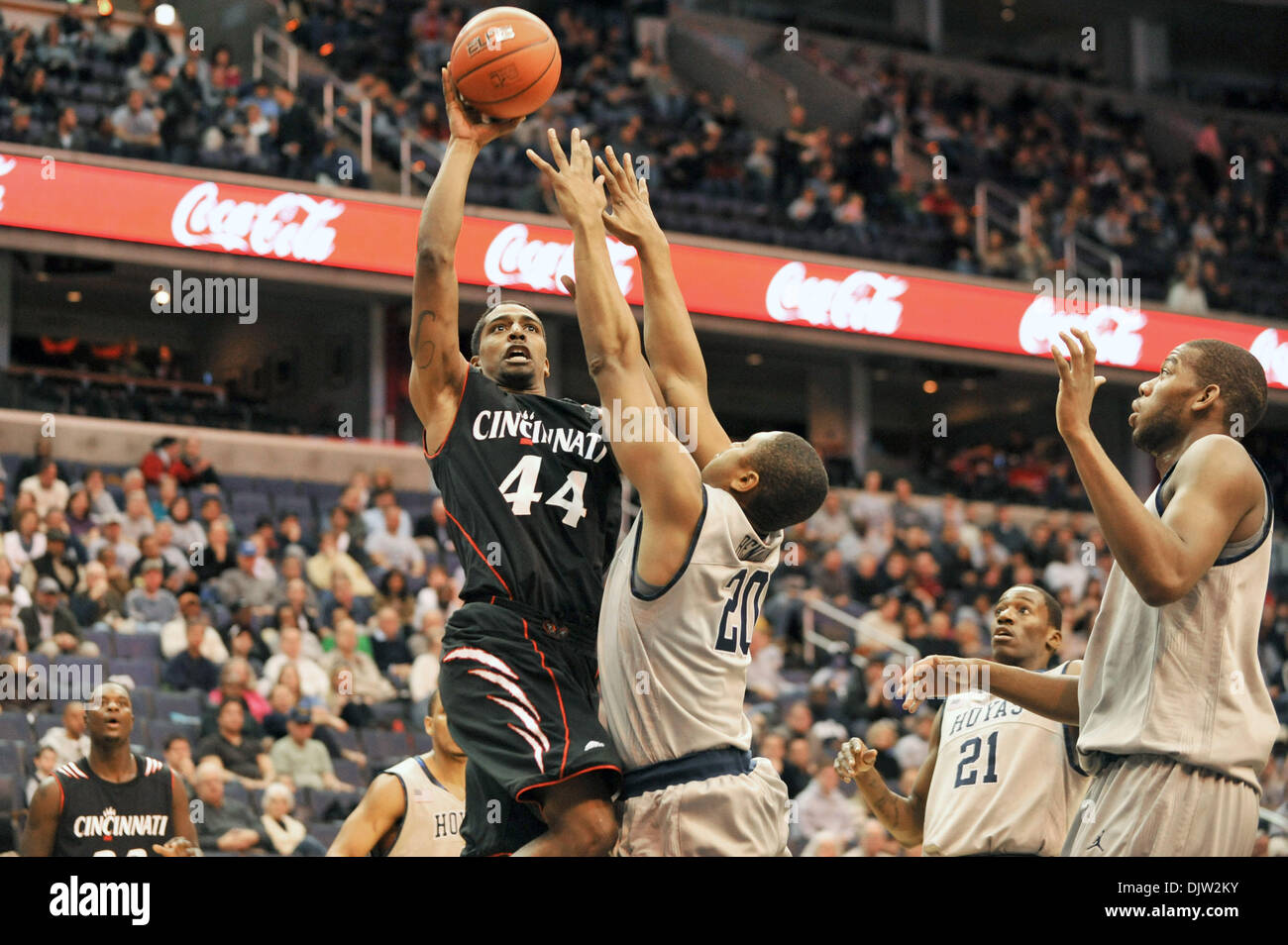 Washington D.C. Verizon Center. .Cincinnati guard Jaquon Parker (44 ...