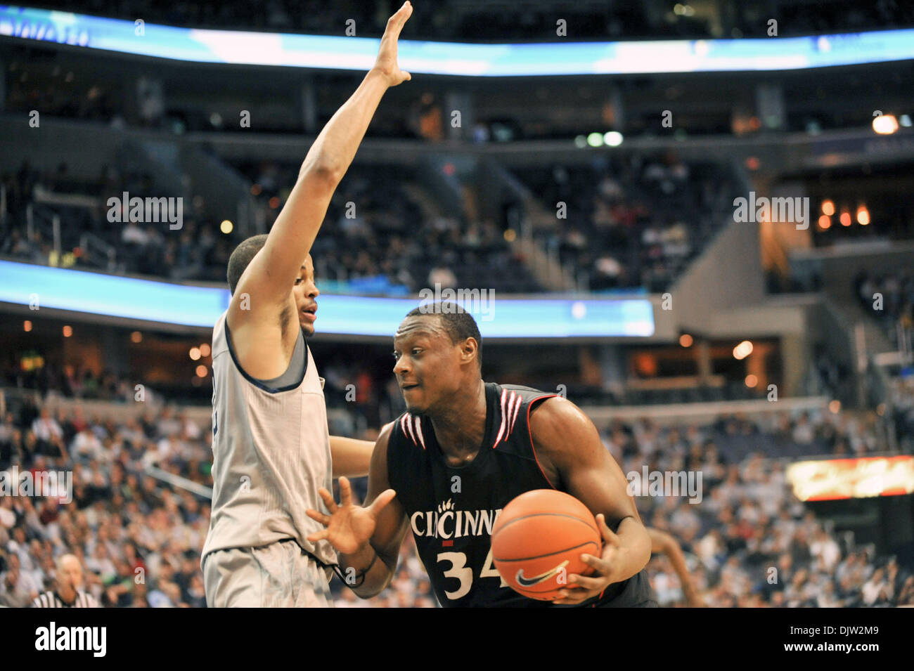 Washington D.C. Verizon Center. .Cincinnati forward Yancy Gates (34 ...