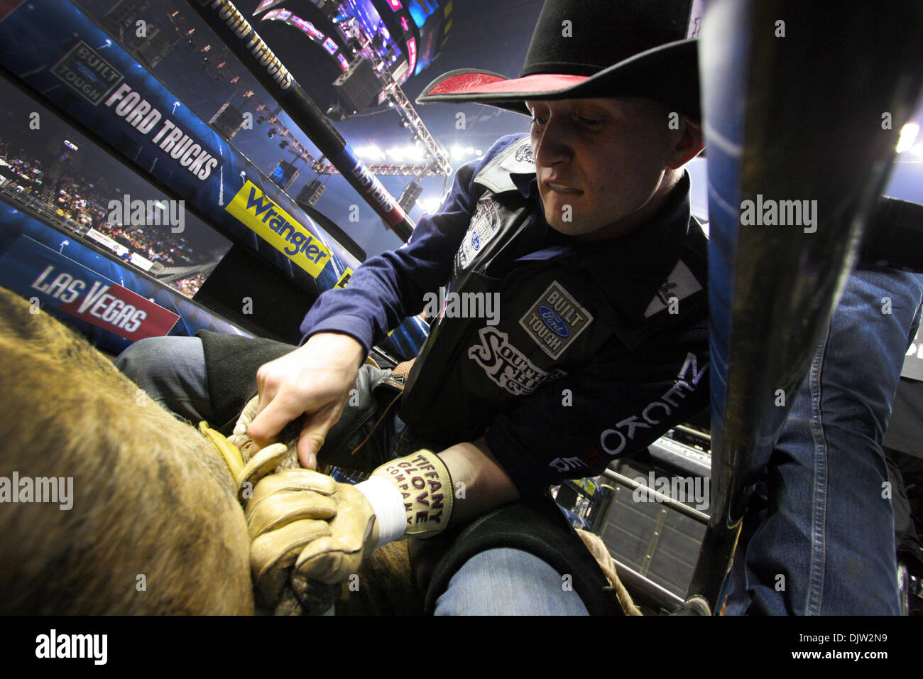 Ryan McConnel prepares to ride ''Big Iron'' during third round action ...