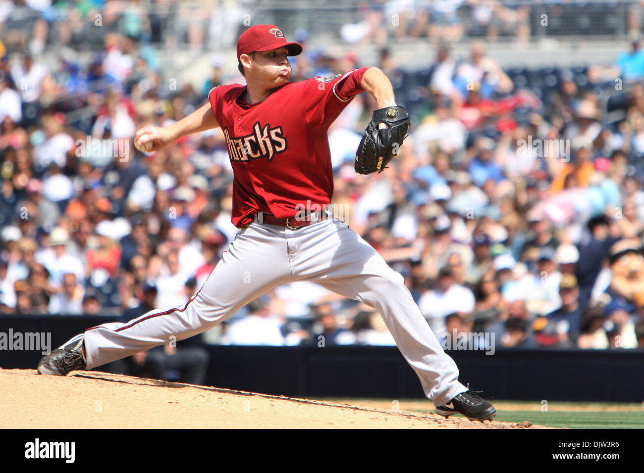 Arizona Diamondbacks starting pitcher Ian Kennedy took the mound ...