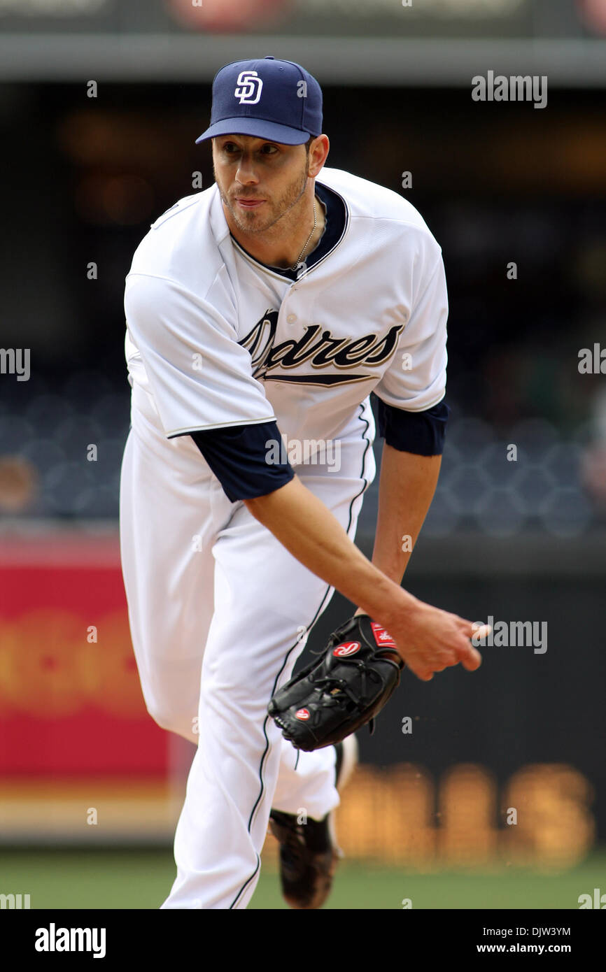 San Diego Padres starting pitcher Jon Garland took the mound against ...