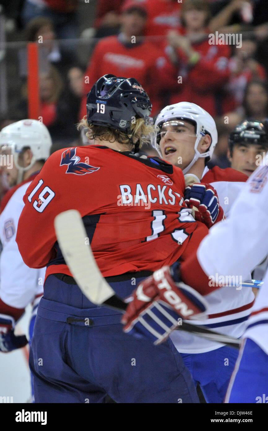 Washington DC, Verizon Center.Heated exchange between Montreal ...