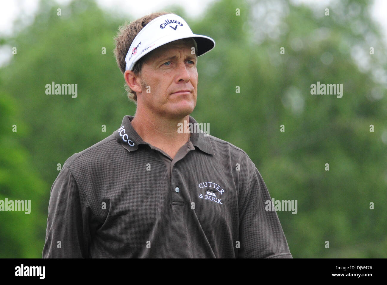 Stuart Appleby during the second round of the Zurich Classic. The ...