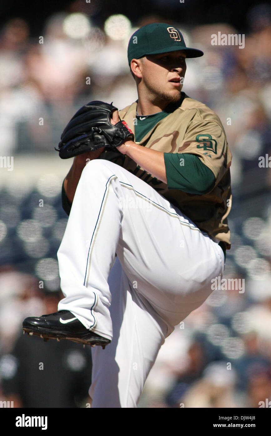 San Diego Padres Sean Gallagher took the mound in the 9th inning ...