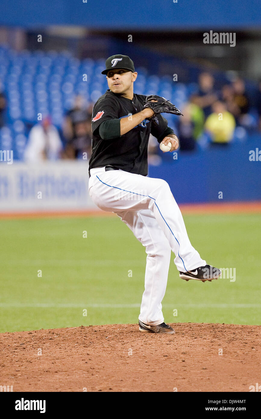 Toronto Blue Jays Ricky Romero #24 had his first career complete game ...