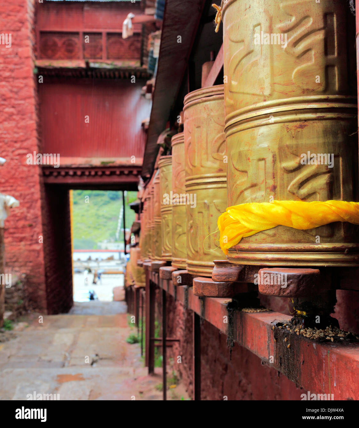 Tsurphu Monastery, Lhasa Prefecture, Tibet, China Stock Photo - Alamy