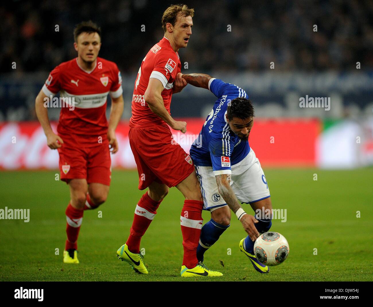 Gelsenkirchen, Germany. 30th Nov, 2013. Schalke's Kevin-Prince Boateng ...