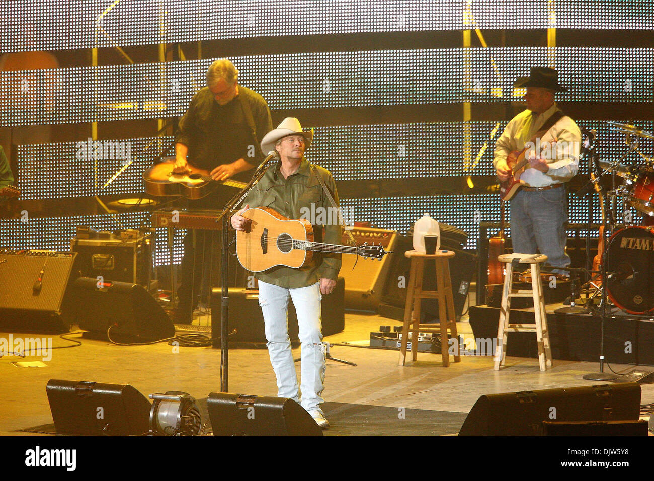 March 2 2010: Alan Jackson performs onstage at the Houston Livestock ...