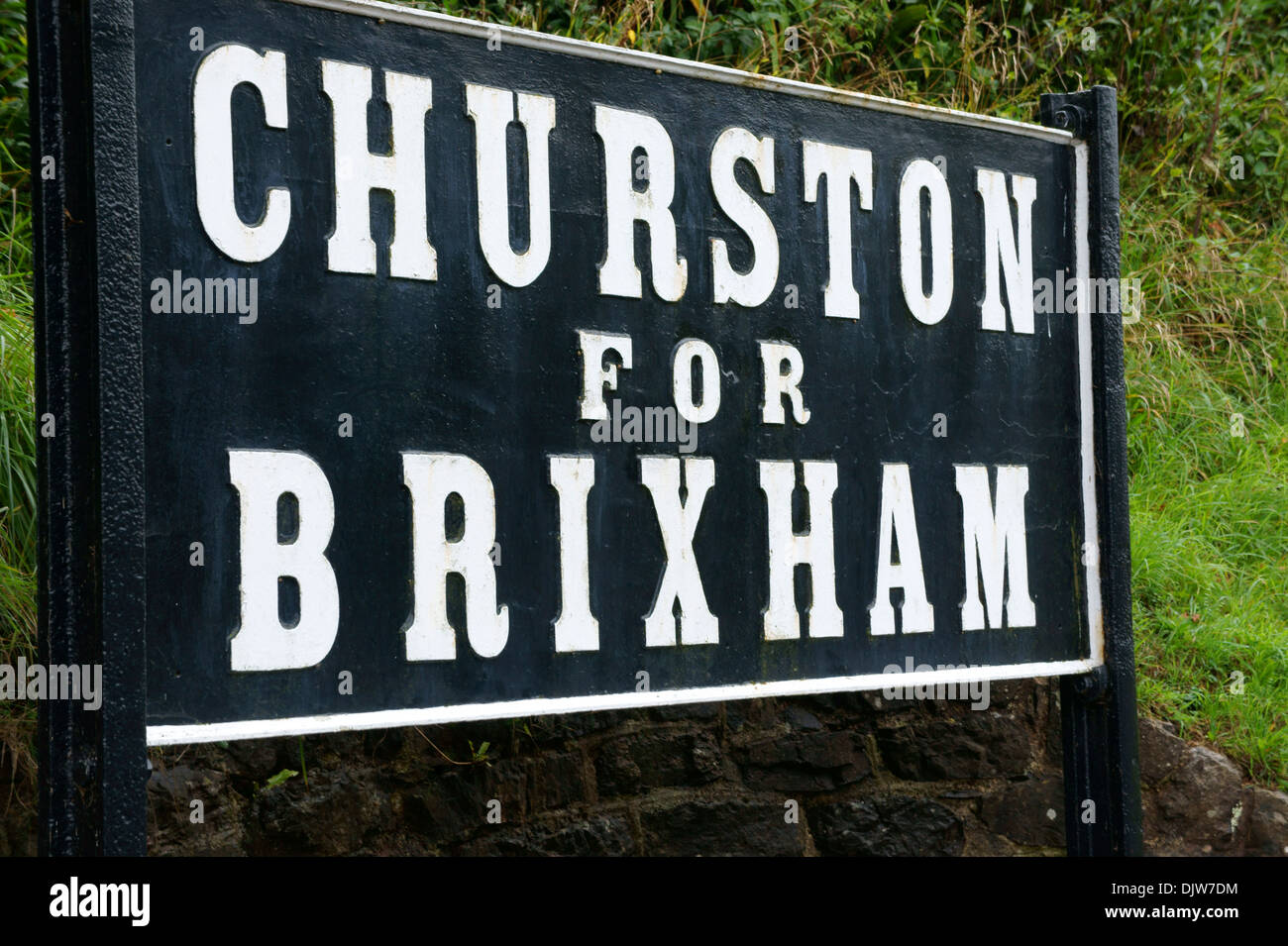Brixham sign hi-res stock photography and images - Alamy