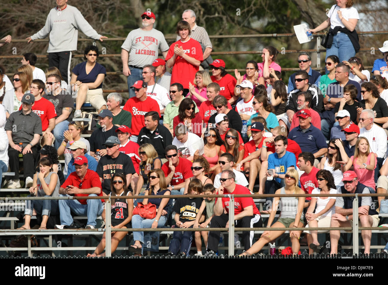 Apr. 3, 2010 - Piscataway, New Jersey, U.S - 03 April 2010: St. John's ...