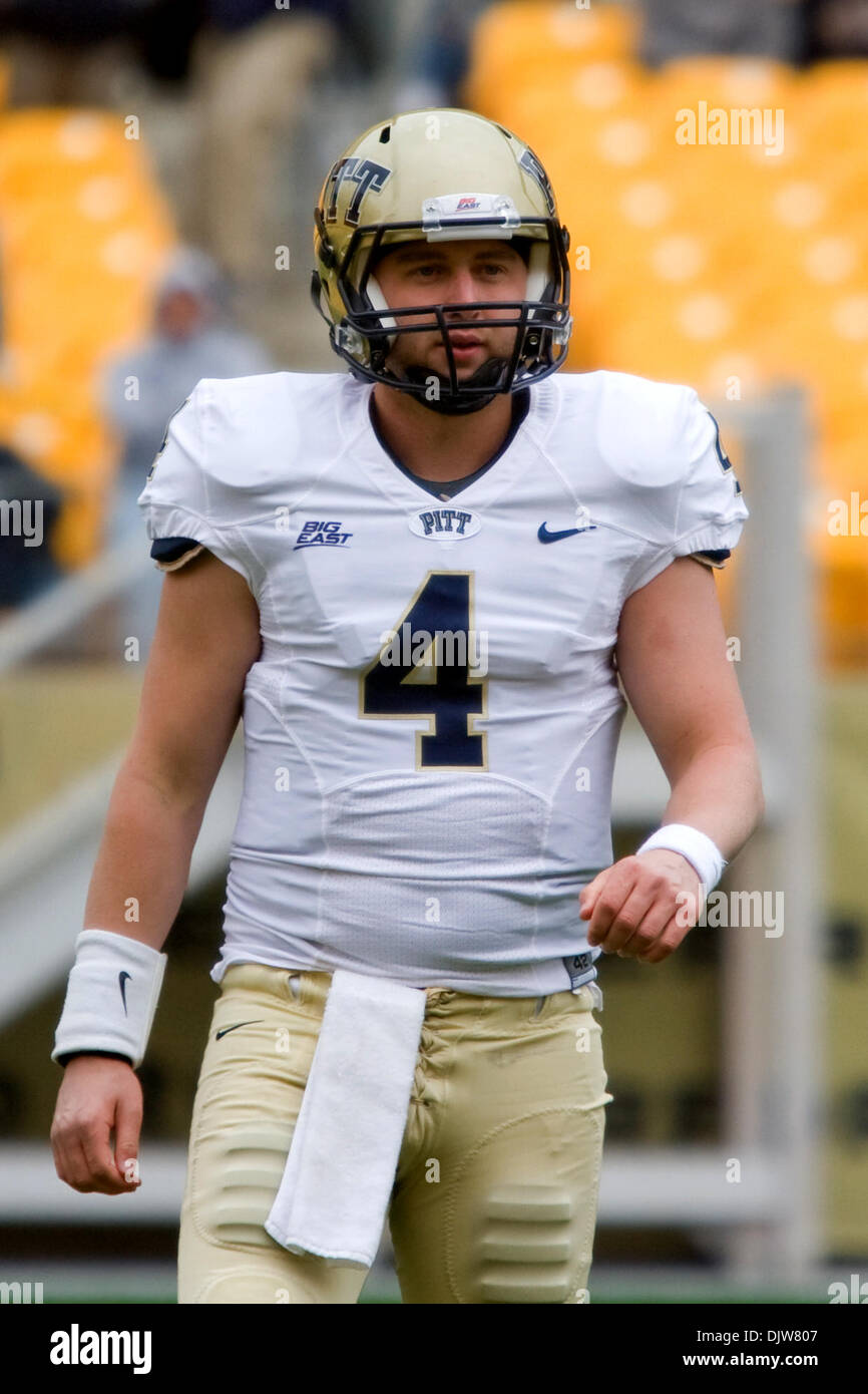 17 April 2010: Pitt Panthers quarterback Andrew Janocko (4) during the ...