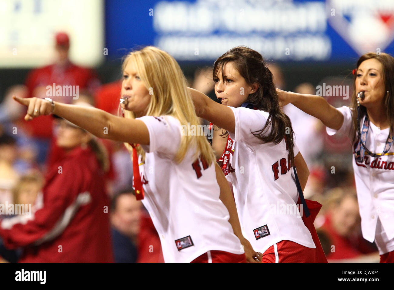 St louis cardinals ball girls hi-res stock photography and images - Alamy