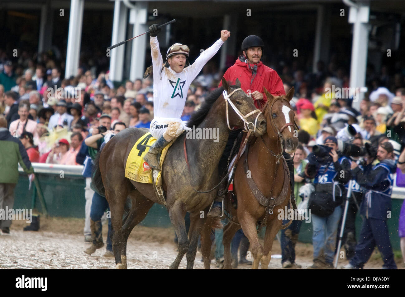 Super saver kentucky derby 2010 hi-res stock photography and images - Alamy