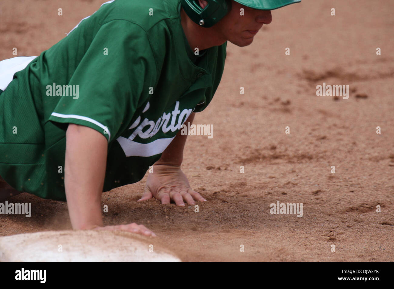 Michigan State DH Chris Roberts (21) during game action in the sixth ...