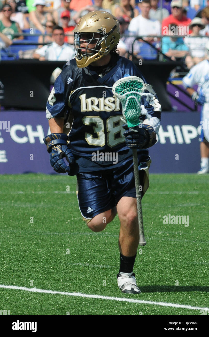 31 May 2010: Notre Dame's Nicholas Beattie (38) in action during the ...