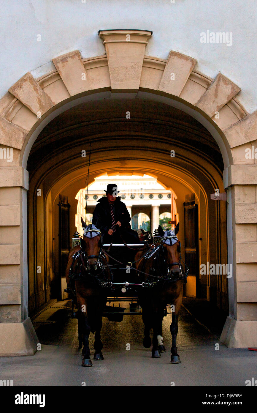 Horse Drawn Carriage, Vienna, Austria, Central Europe Stock Photo - Alamy