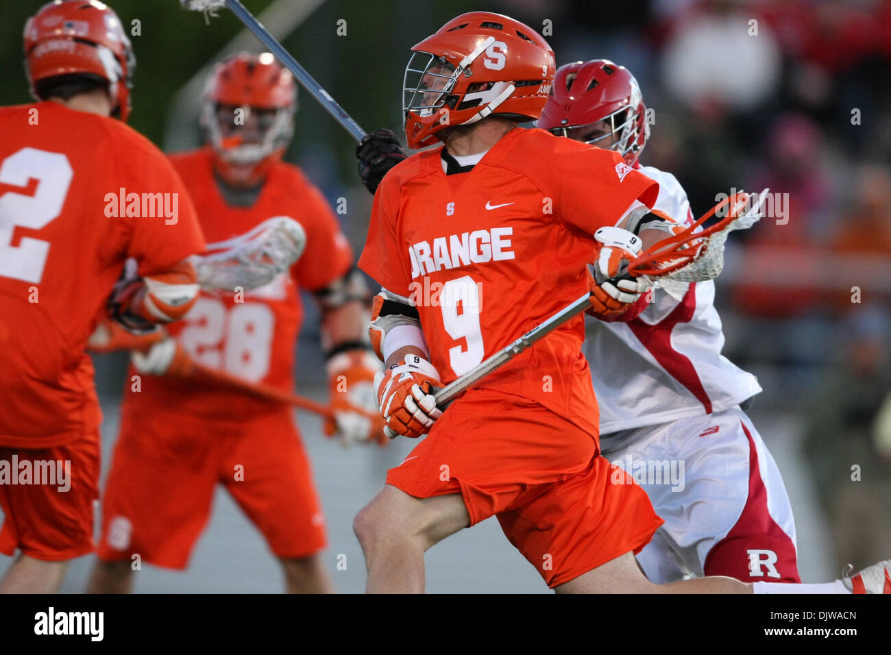 Apr. 18, 2010 - Piscataway, New Jersey, U.S - 18 April 2010: Syracuse ...